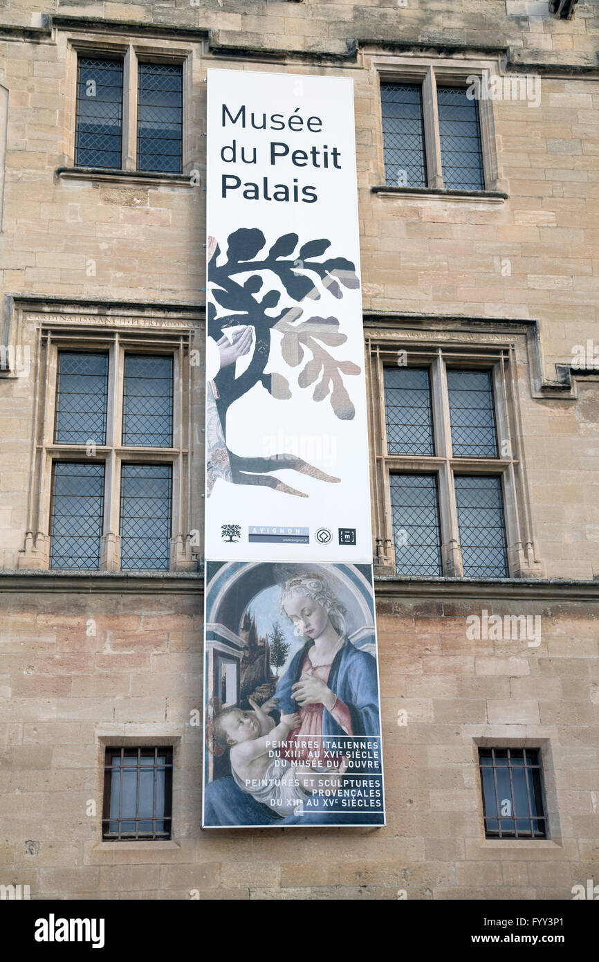 Musee du Petit Palais Art Museum, Avignon, France Stock Photo - Alamy