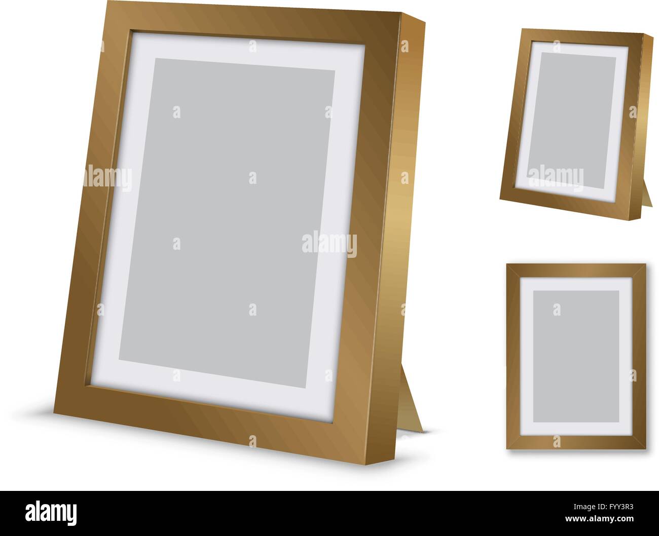 Desktop frame vector Stock Vector Image & Art - Alamy
