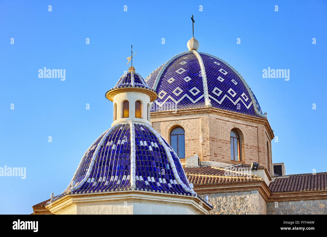 Altea with its church hi-res stock photography and images - Alamy