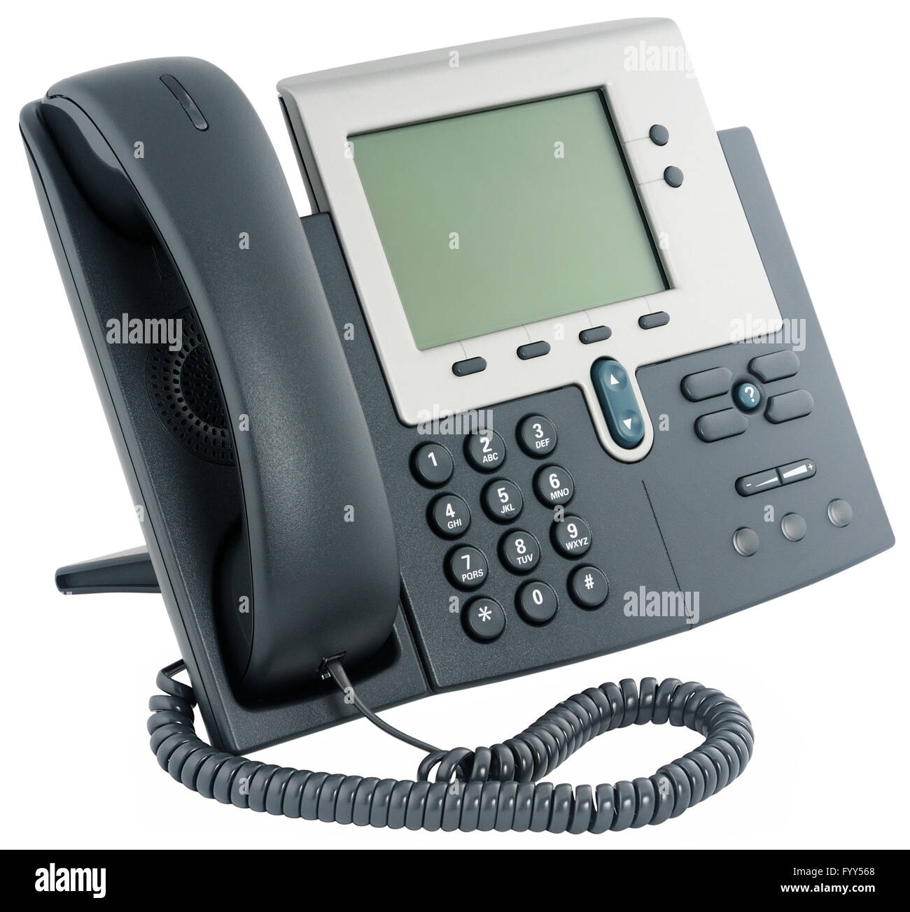 Office digital telephone set Stock Photo - Alamy