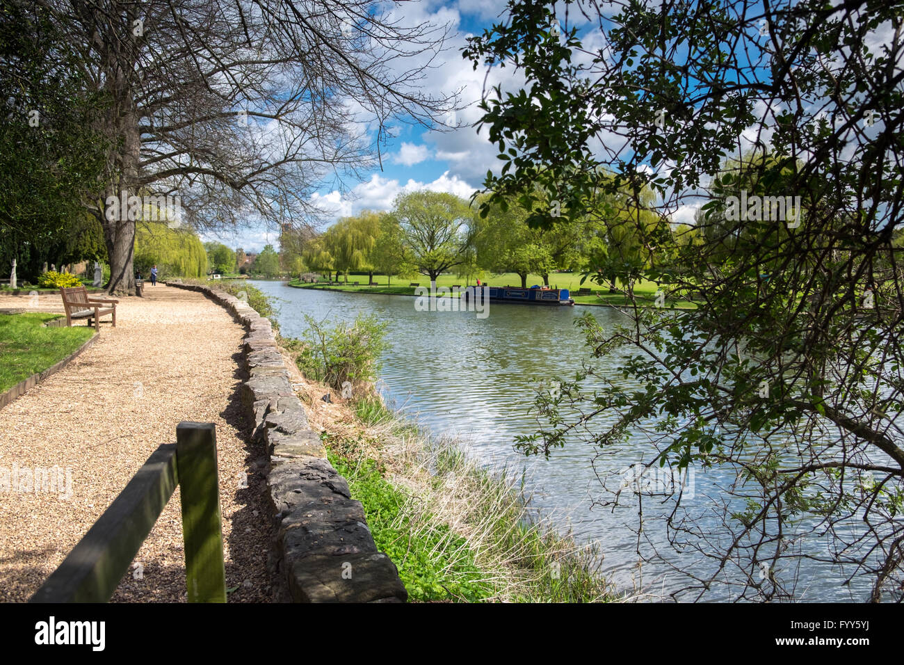 The River Avon at Stratford upon Avon Stock Photo - Alamy