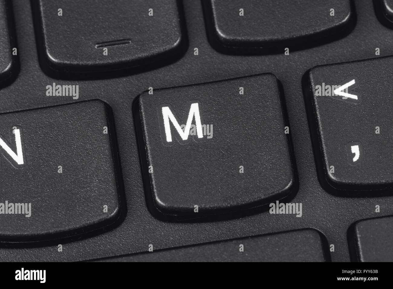 Computer notebook keyboard Stock Photo - Alamy