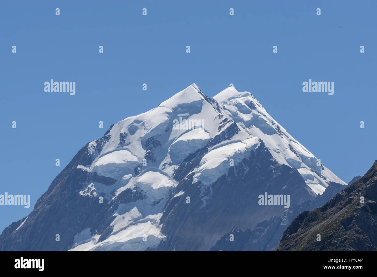 mount cook national park Stock Photo - Alamy
