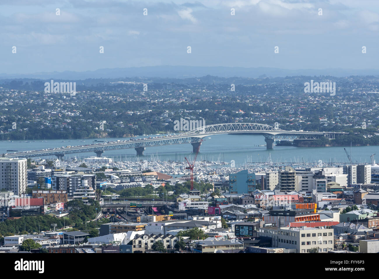Auckland city view Stock Photo - Alamy