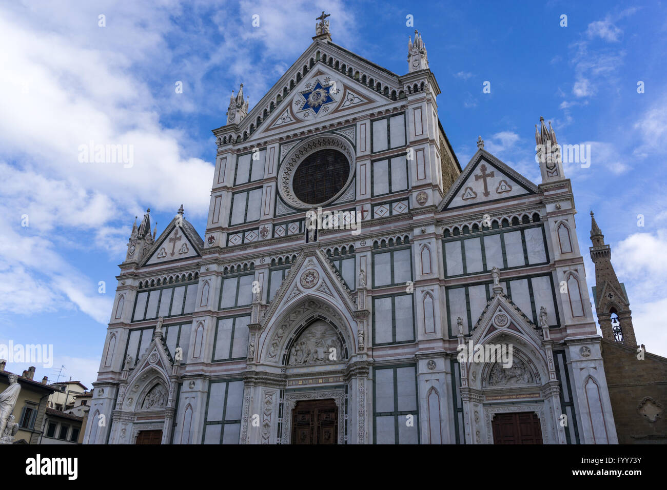 Basilica of Santa Croce Stock Photo - Alamy