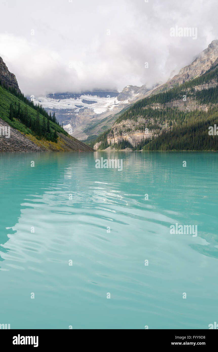 landscape of lake louise in Alberta Canada Stock Photo - Alamy