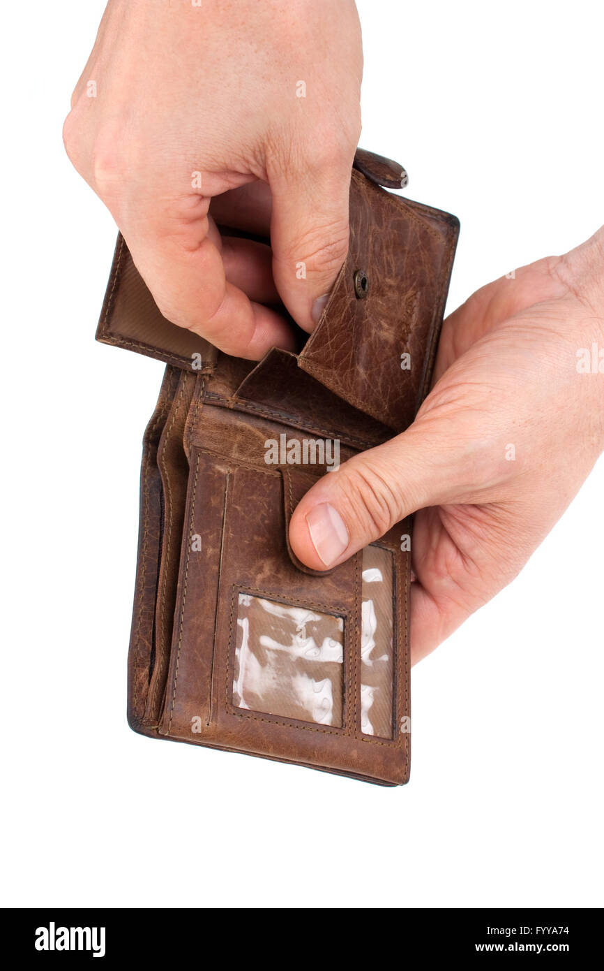 purse in hand Stock Photo - Alamy