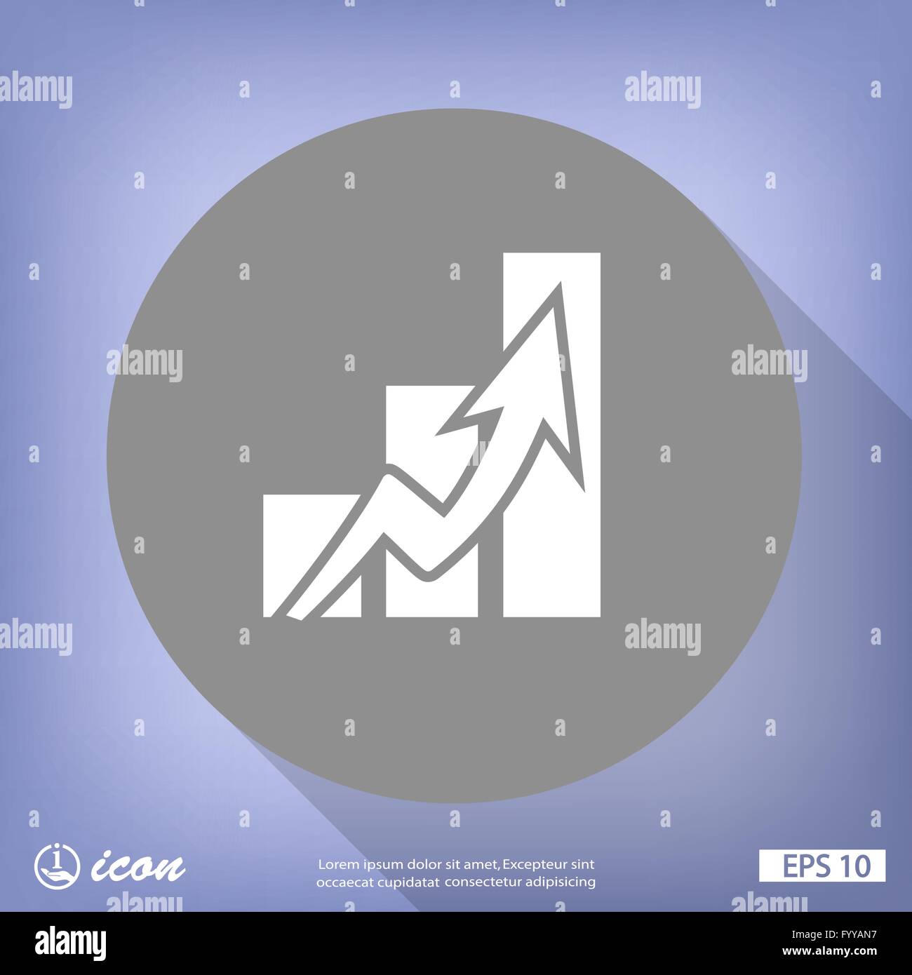Pictograph of graph Stock Vector Image & Art - Alamy