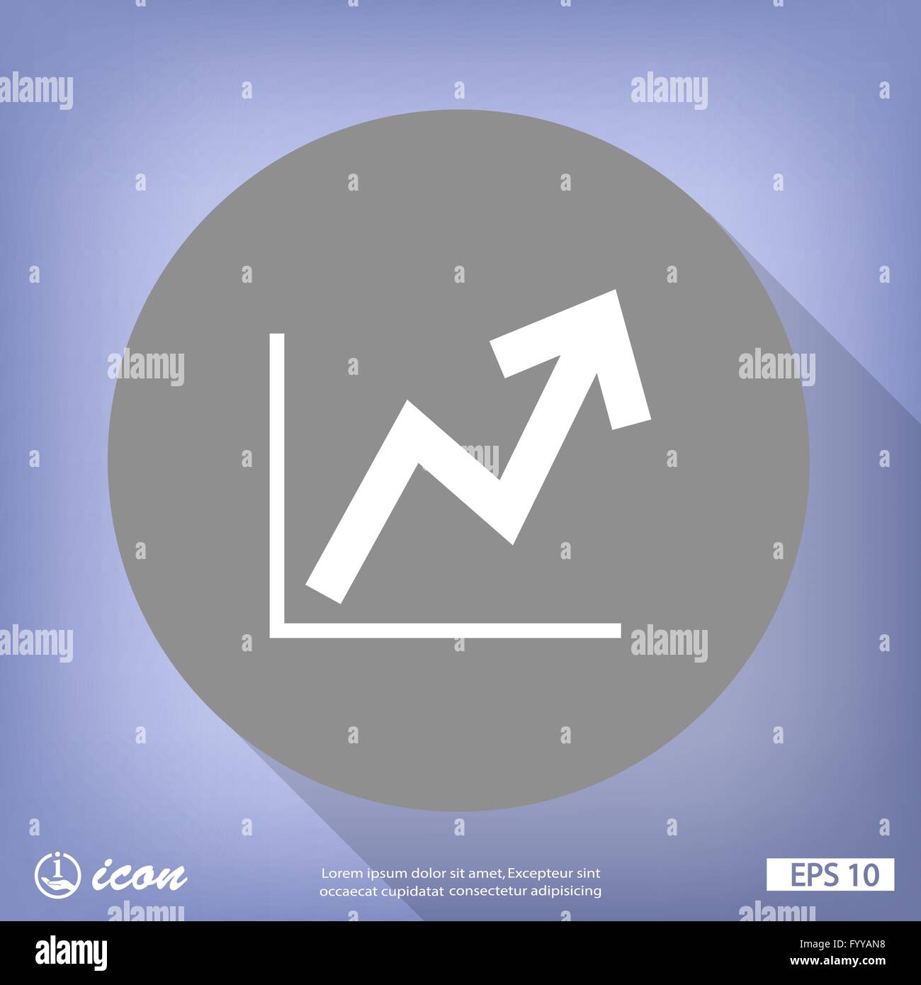Pictograph of graph Stock Vector Image & Art - Alamy