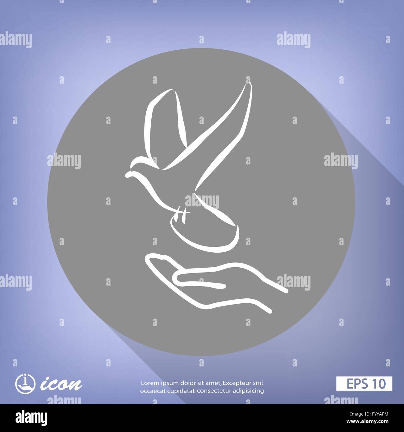 Pictograph of bird Stock Vector Image & Art - Alamy