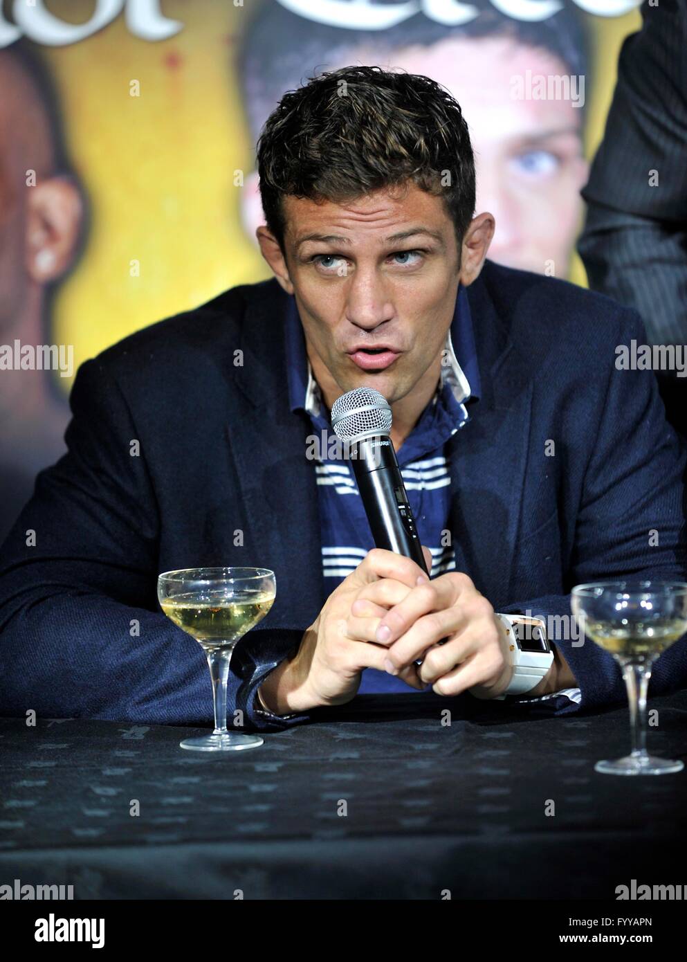 Alex Reid and Jason Barrett announce their forthcoming MMA Cage Fight ...