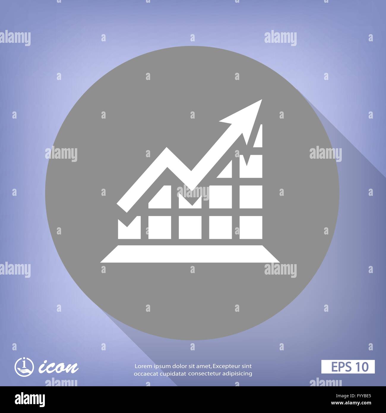 Pictograph of graph Stock Vector Image & Art - Alamy