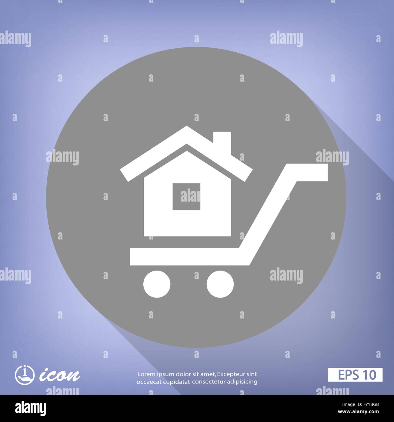 Pictograph of home Stock Vector Image & Art - Alamy