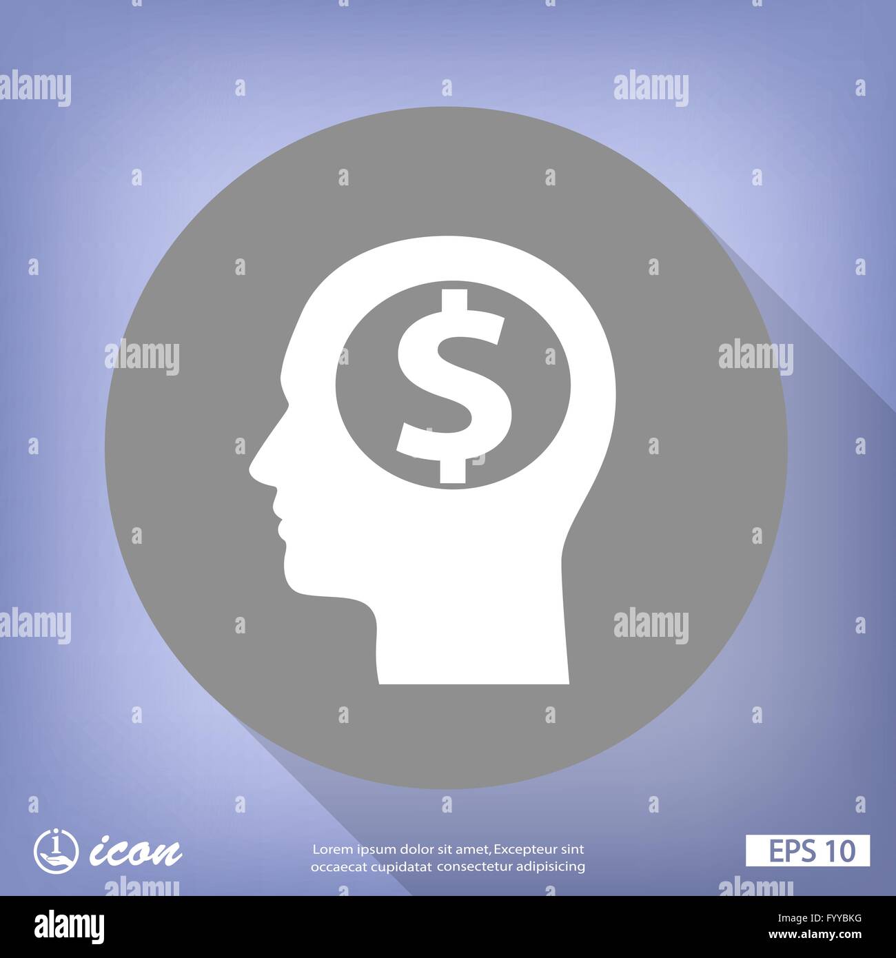 Pictograph of money Stock Vector Image & Art - Alamy