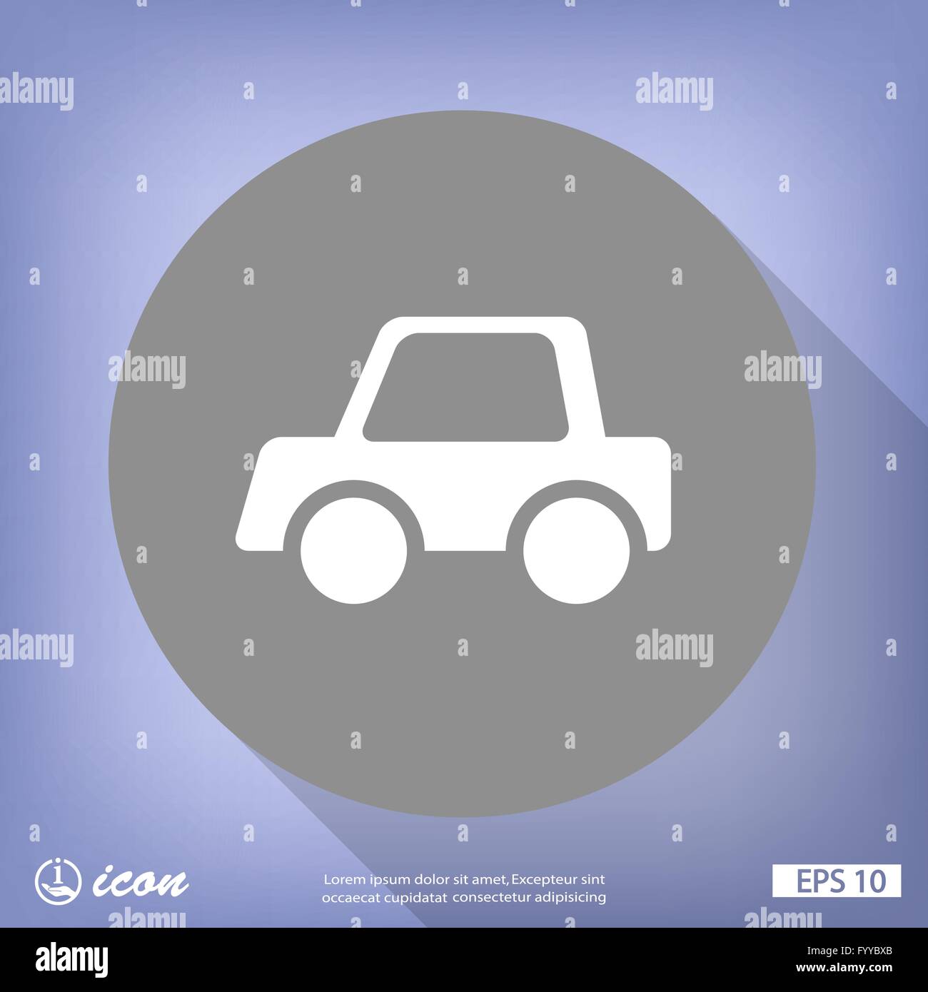 Pictograph of car Stock Vector Image & Art - Alamy