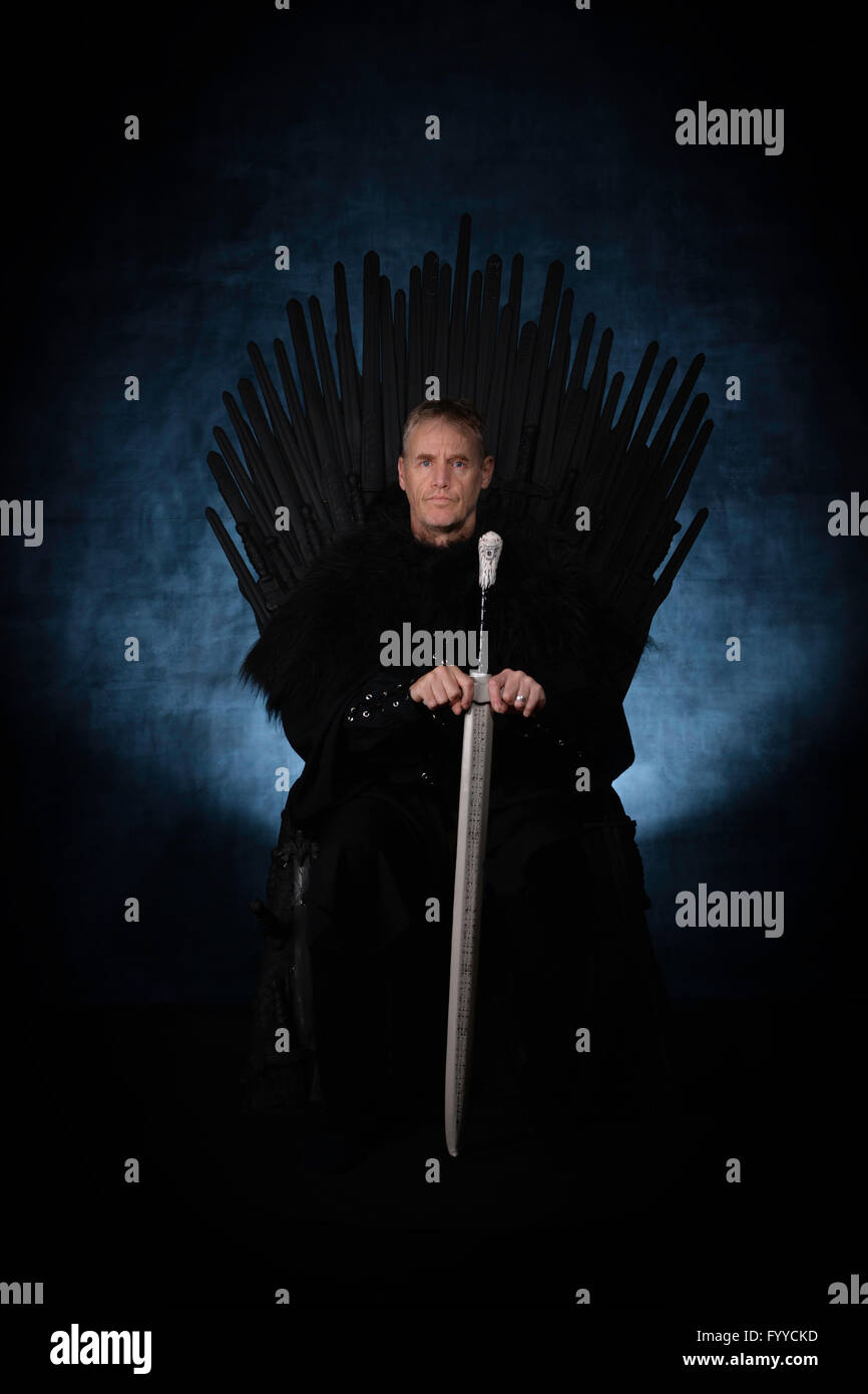 Game of thrones iron throne hi-res stock photography and images - Alamy