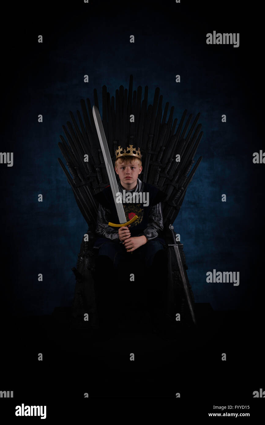 Iron throne hi-res stock photography and images - Alamy