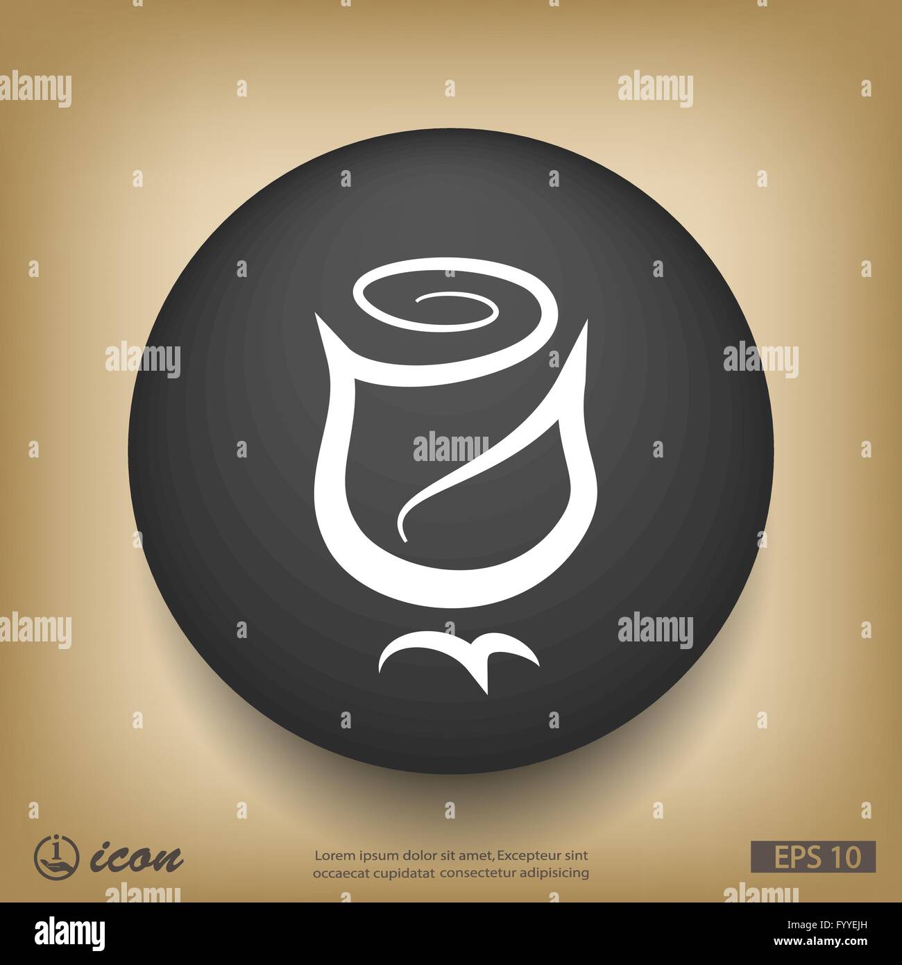 Pictograph of rose Stock Vector Image & Art - Alamy