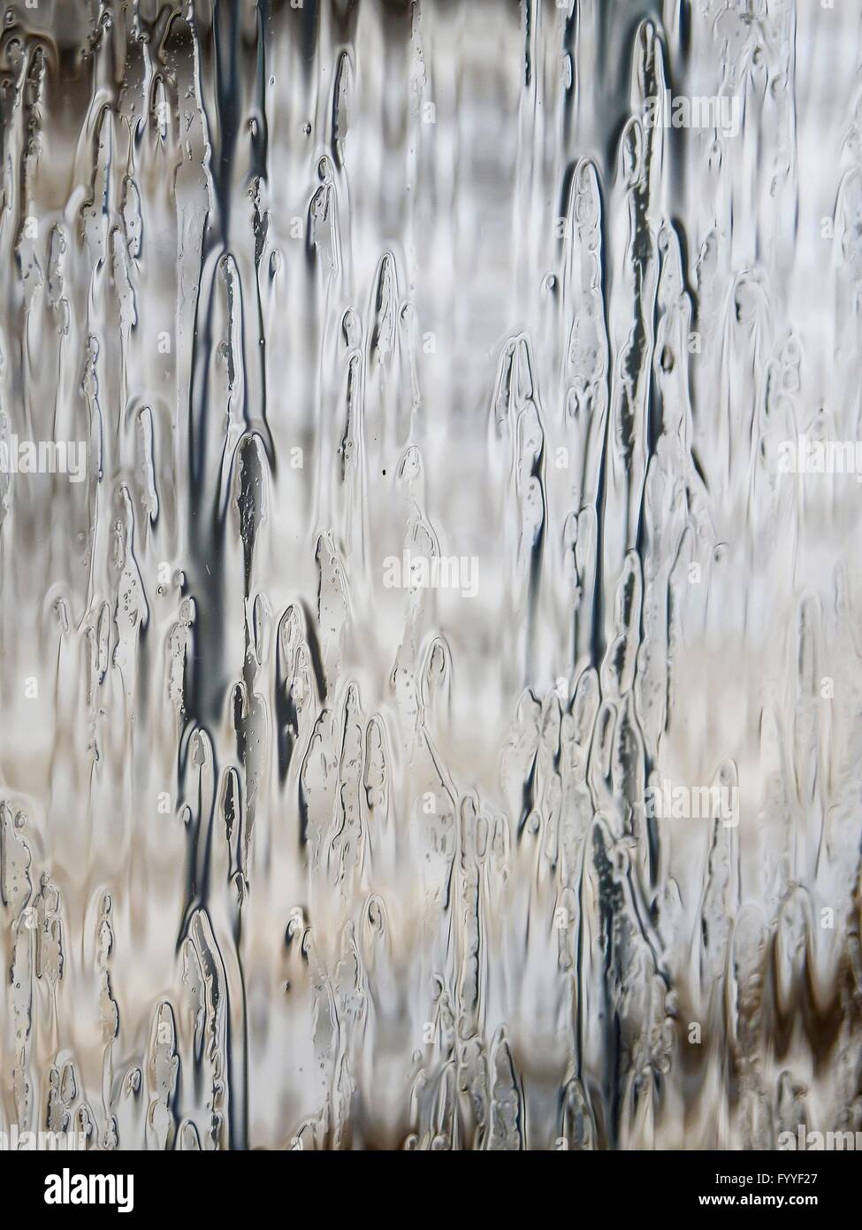 rain pattern at the window, march 2016 Stock Photo - Alamy
