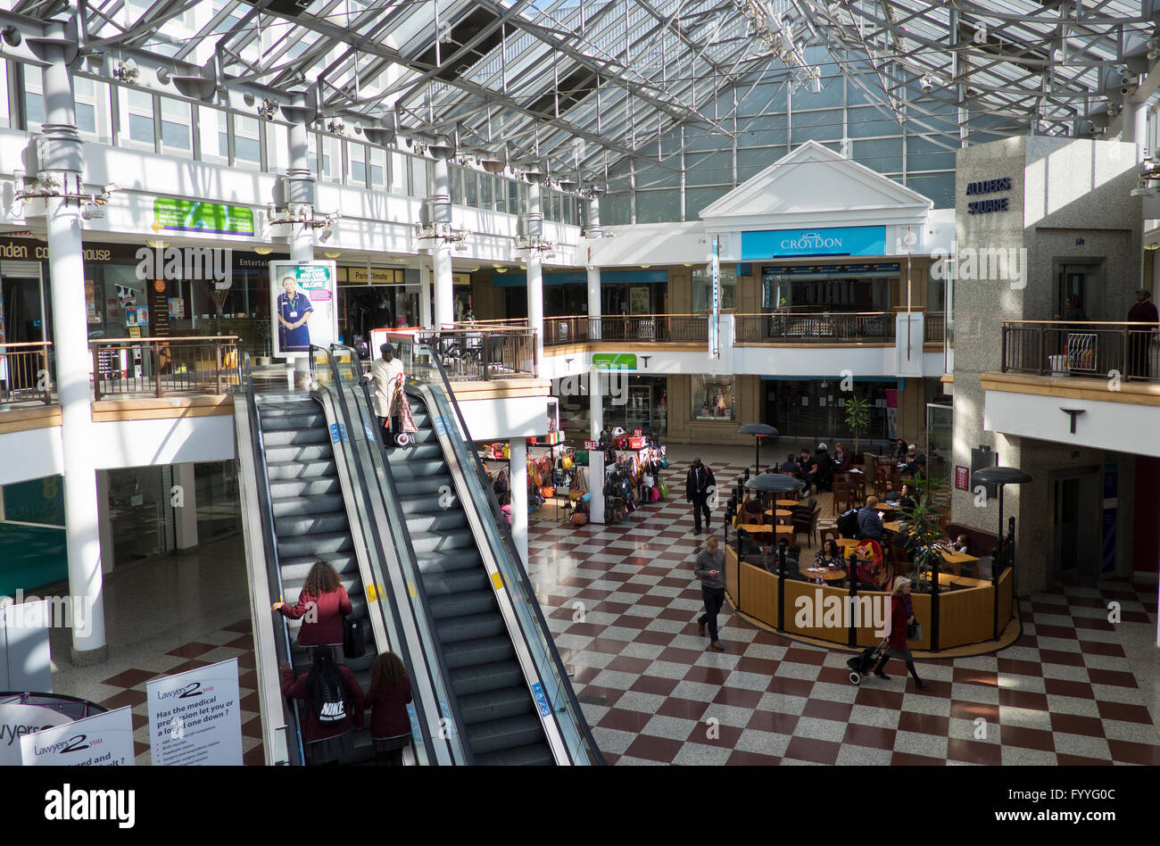 The Whitgift Centre in Croydon built in the late 60s is scheduled to be ...