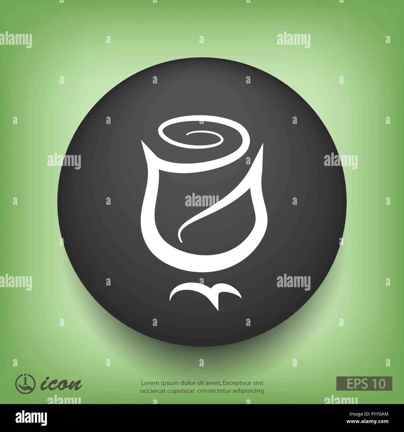 Pictograph of rose Stock Vector Image & Art - Alamy