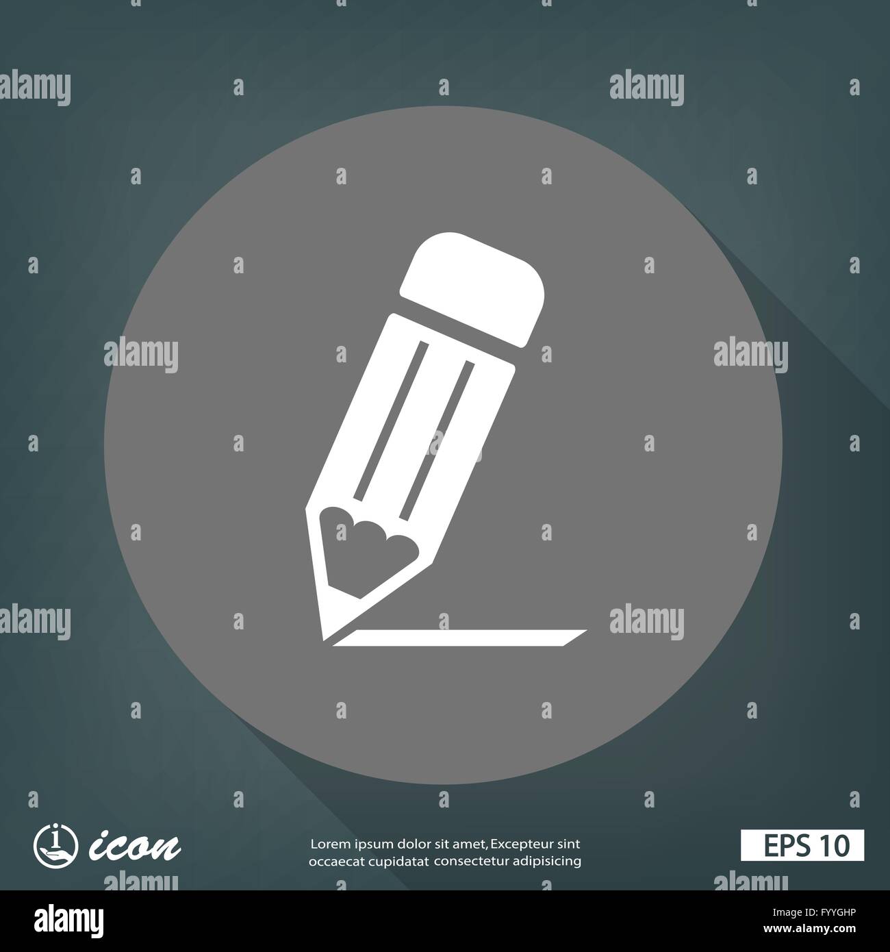 Pictograph of note Stock Vector Image & Art - Alamy