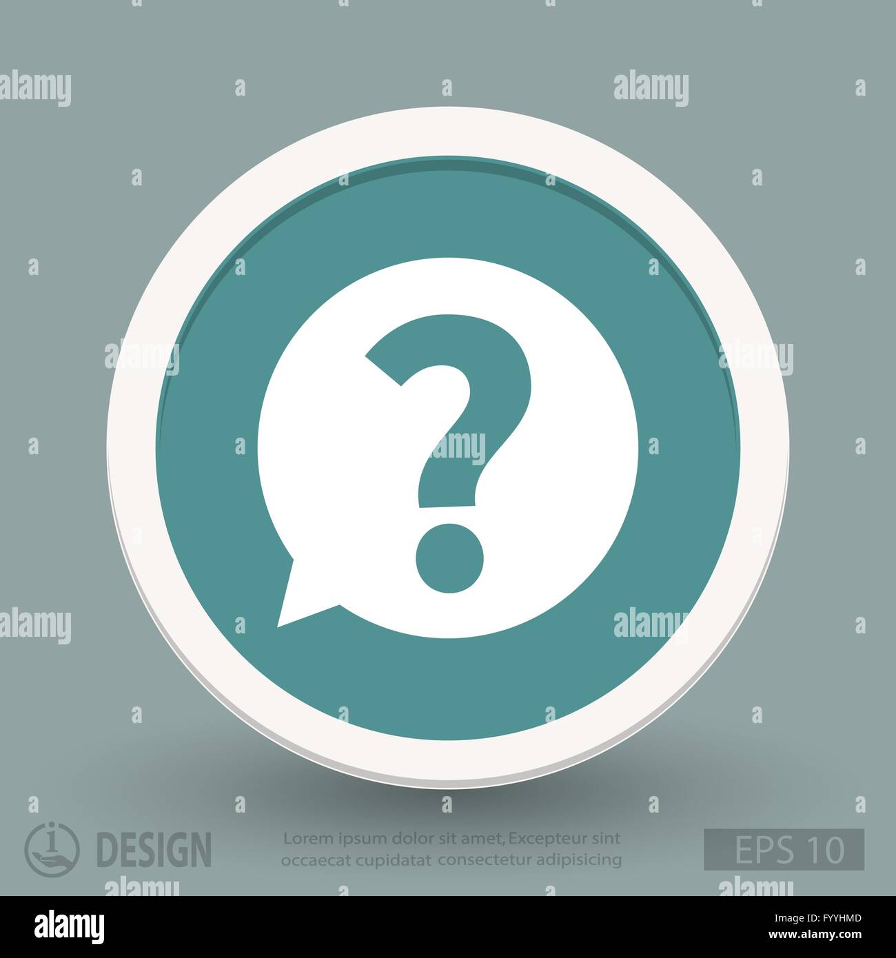 Pictograph of question mark Stock Vector Image & Art - Alamy