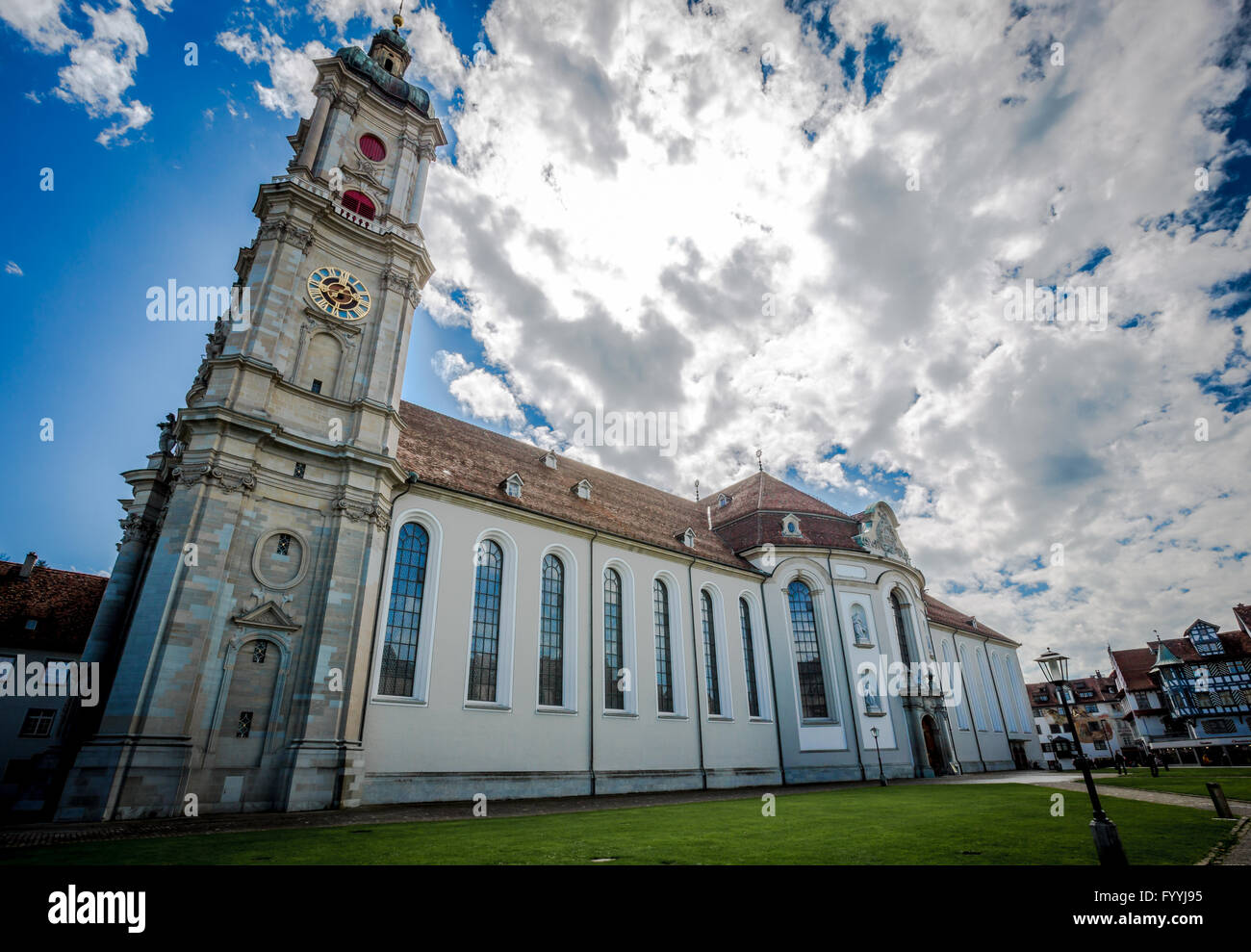 The abbey of saint gall Stock Photo - Alamy