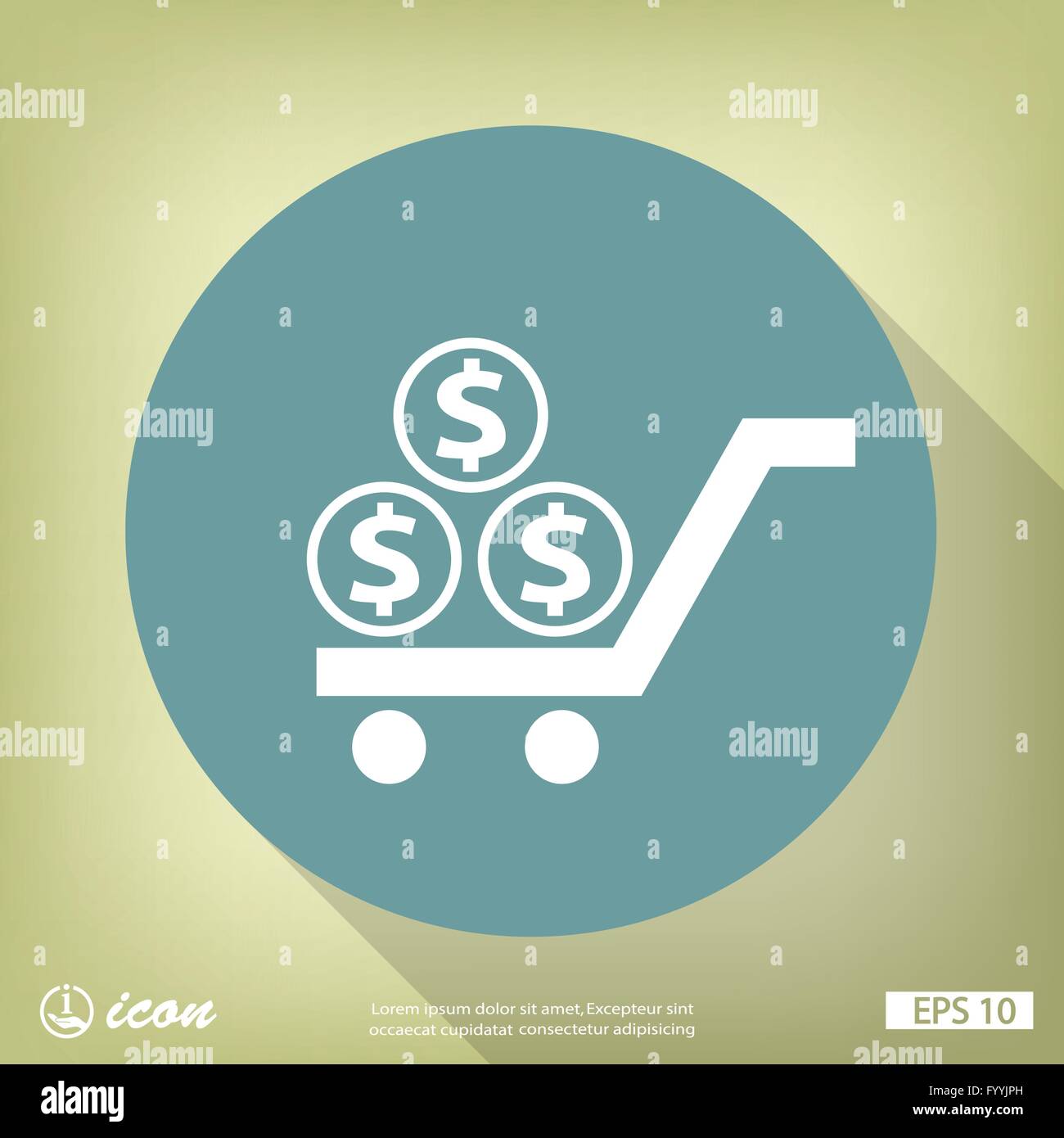 Pictograph of money Stock Vector Image & Art - Alamy