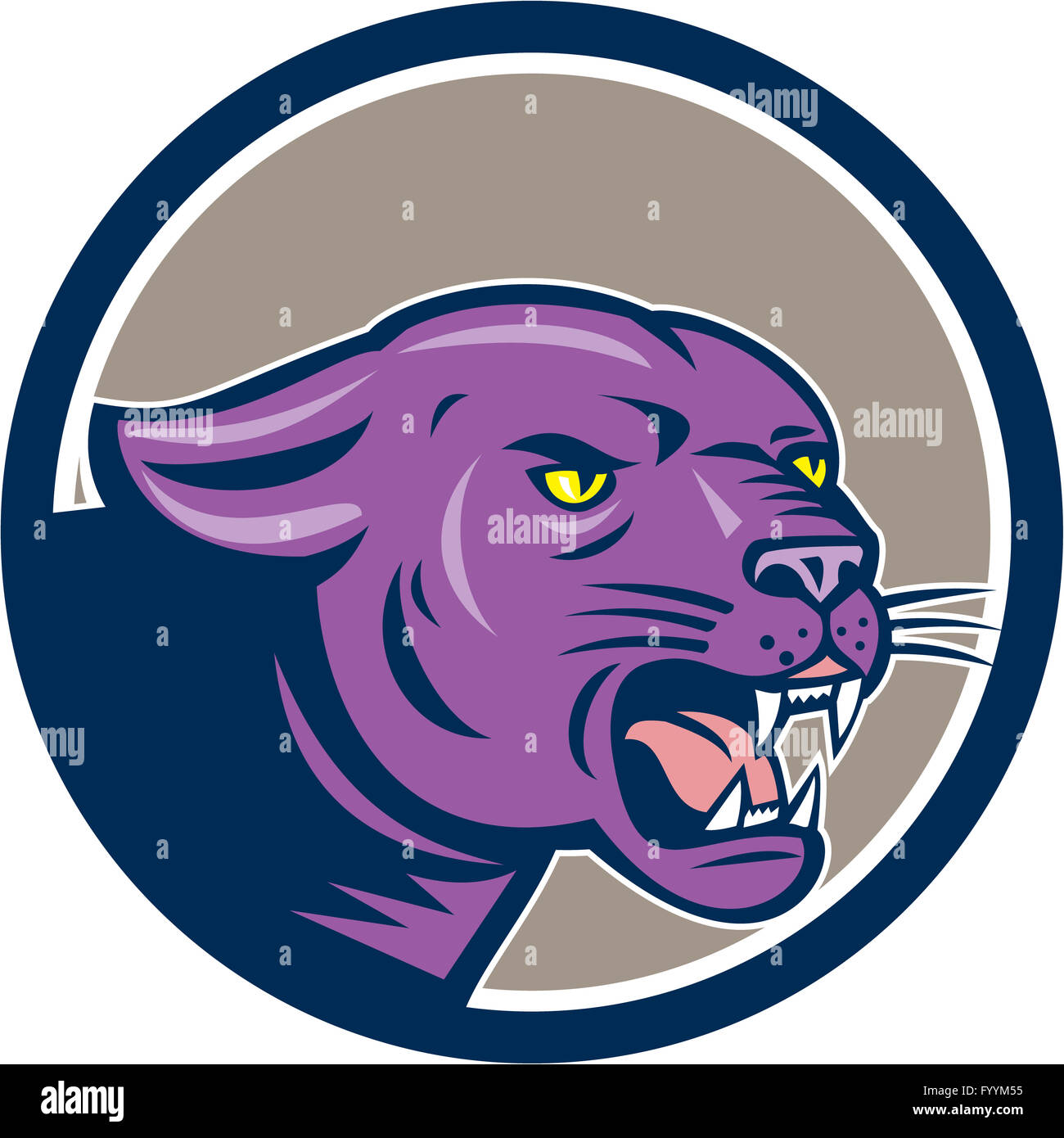 Cartoon Panther High Resolution Stock Photography and Images - Alamy