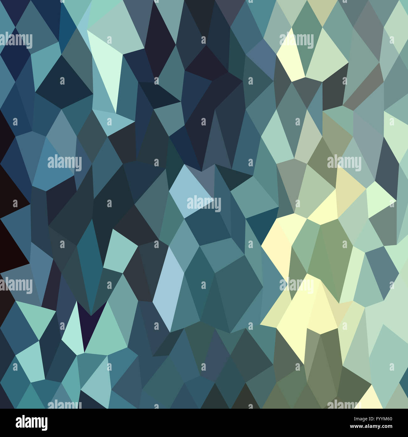 Catalina Blue Abstract Low Polygon Background Stock Photo - Alamy