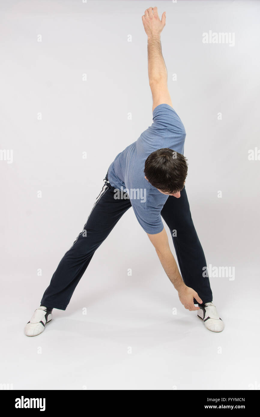 Reach for leg hi-res stock photography and images - Alamy