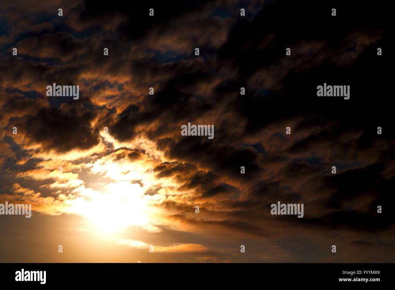 the tropical sky in greece europe nature Stock Photo - Alamy