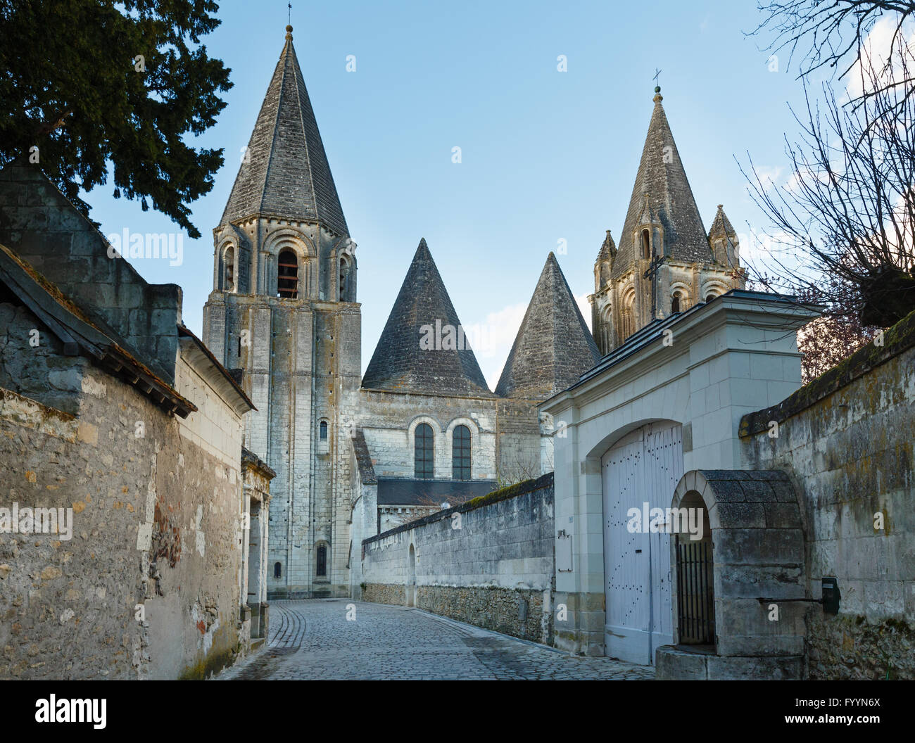 The Royal City of Loches (France Stock Photo - Alamy