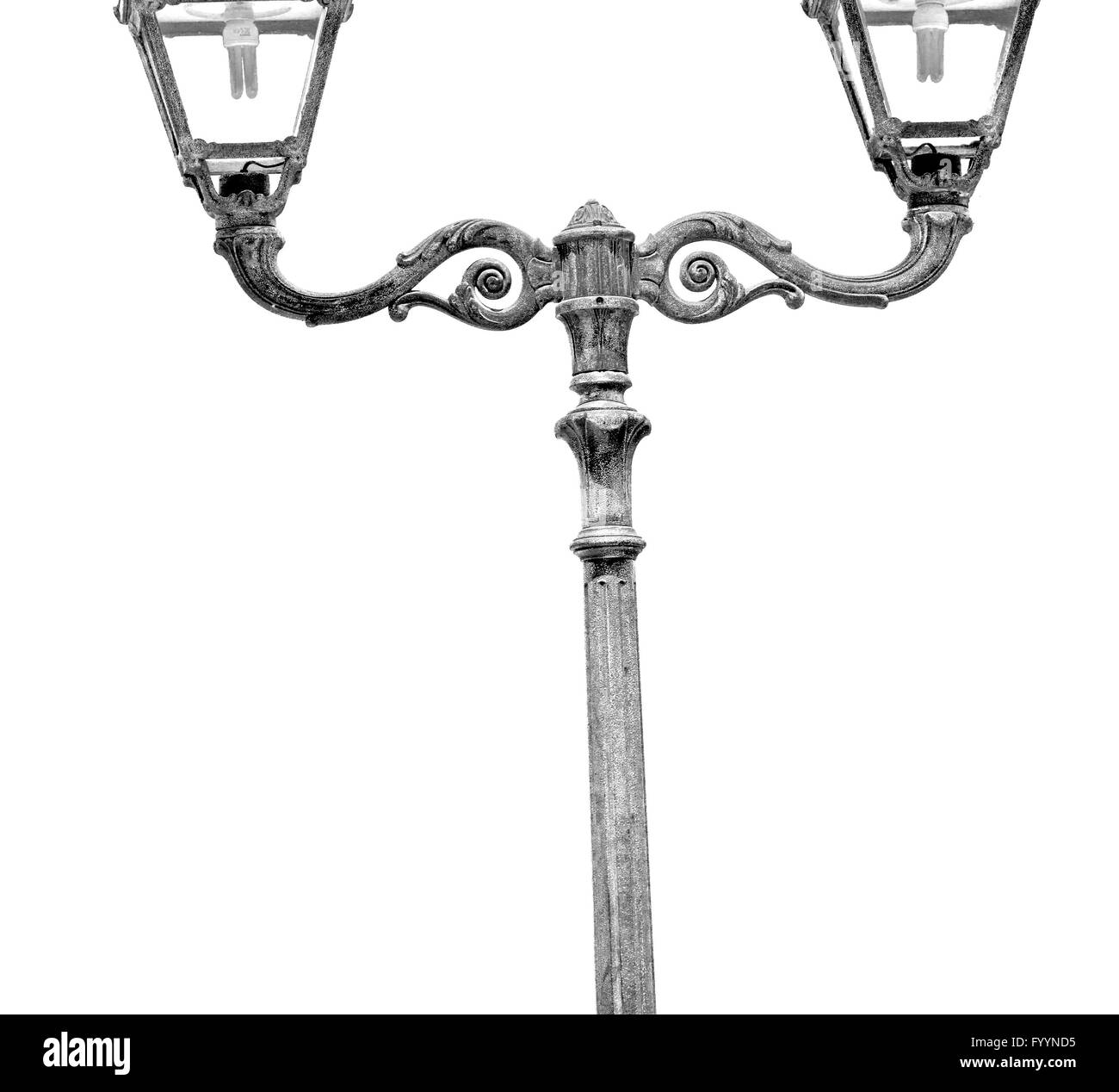 light europe in the sky of greece lantern and illumination Stock Photo ...