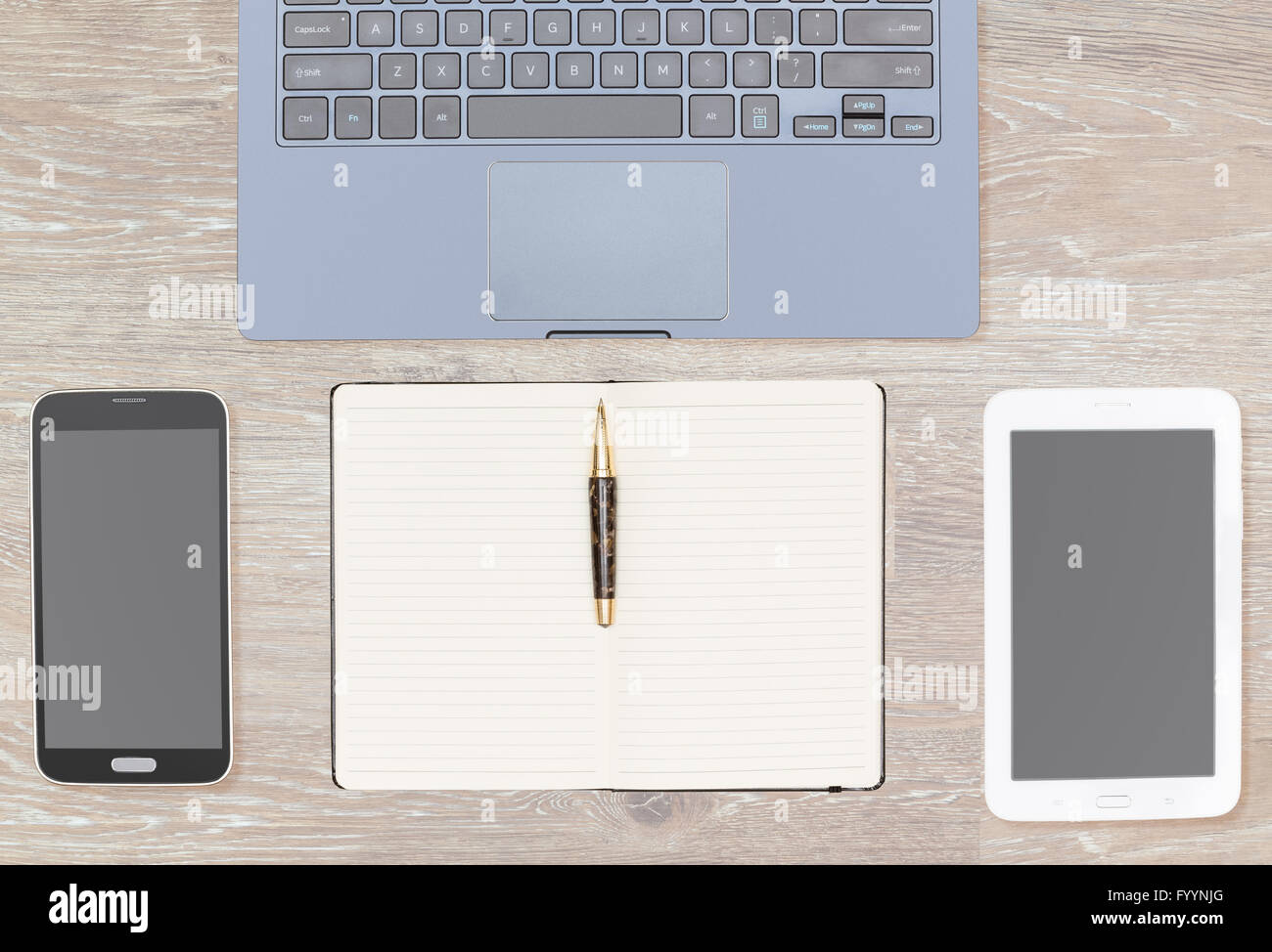 Design office aerial desk hi-res stock photography and images - Alamy