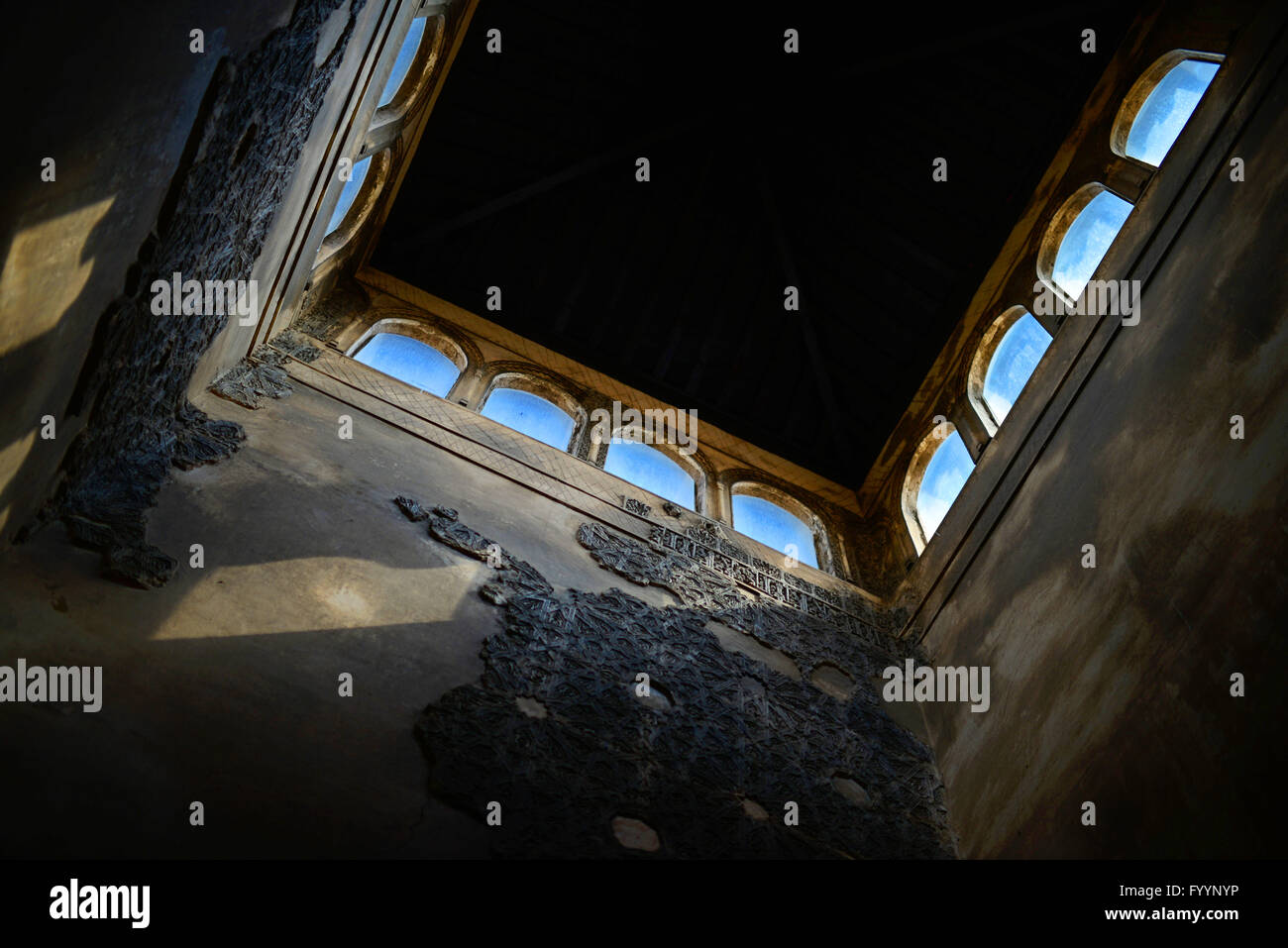 The Baths of the Mosque at The Alhambra, palace and fortress complex ...