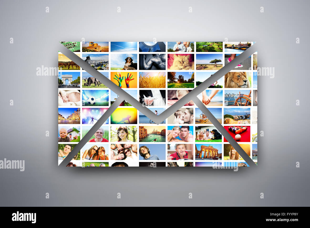 Letter collage hi-res stock photography and images - Alamy