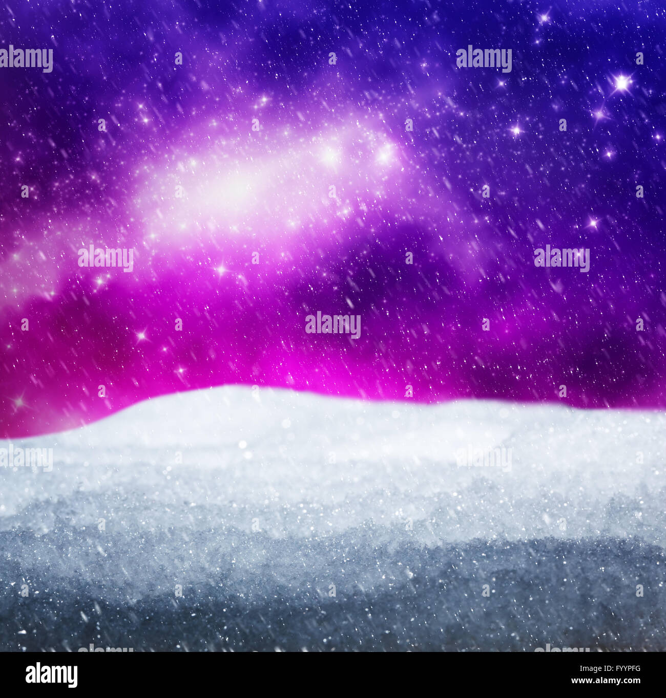 Magical winter landscape. Snow Stock Photo - Alamy