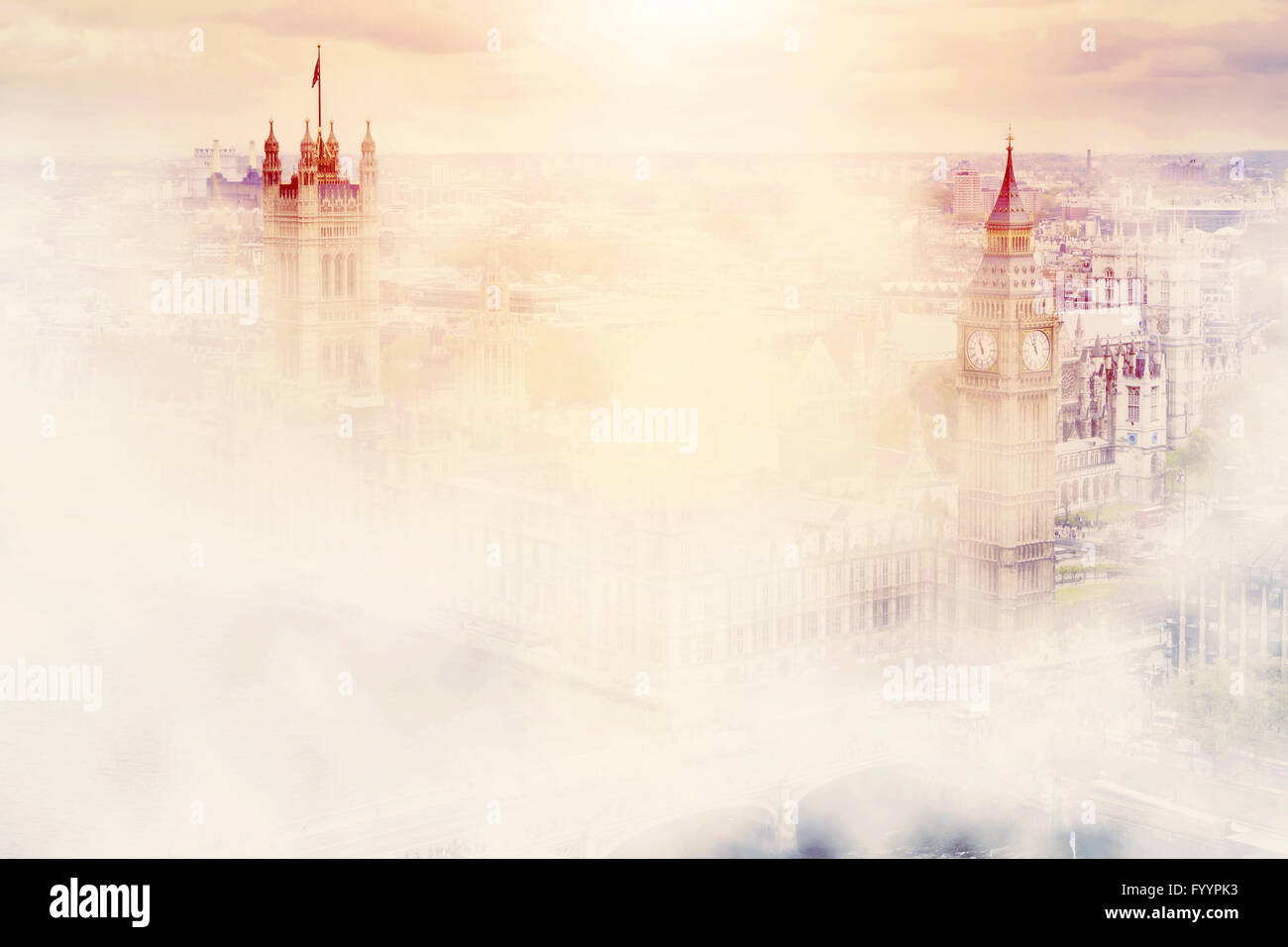 Big ben sun hi-res stock photography and images - Alamy