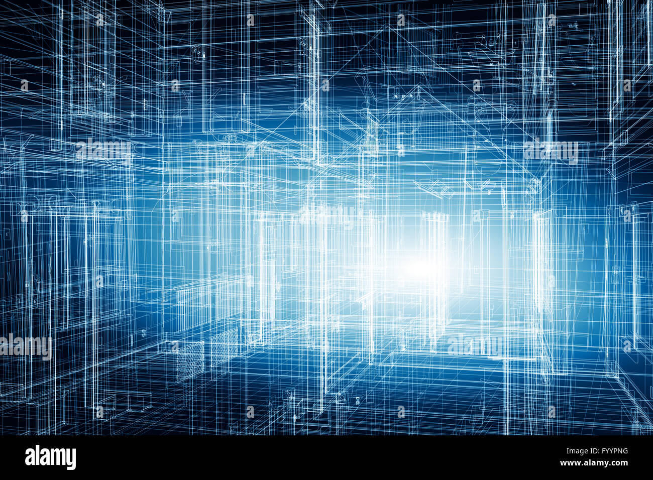 3d house plan hi-res stock photography and images - Alamy