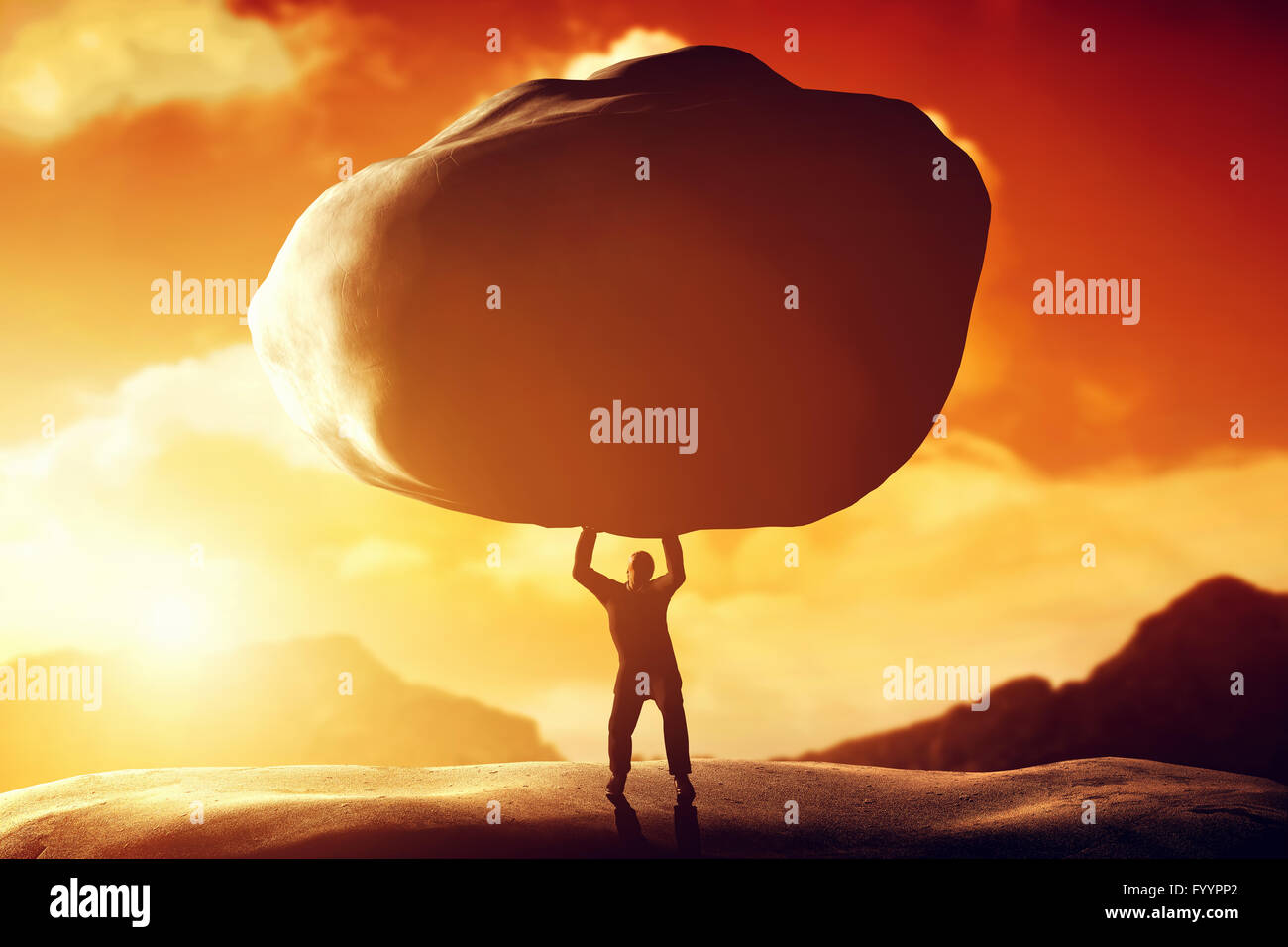 Strength metaphor hi-res stock photography and images - Alamy