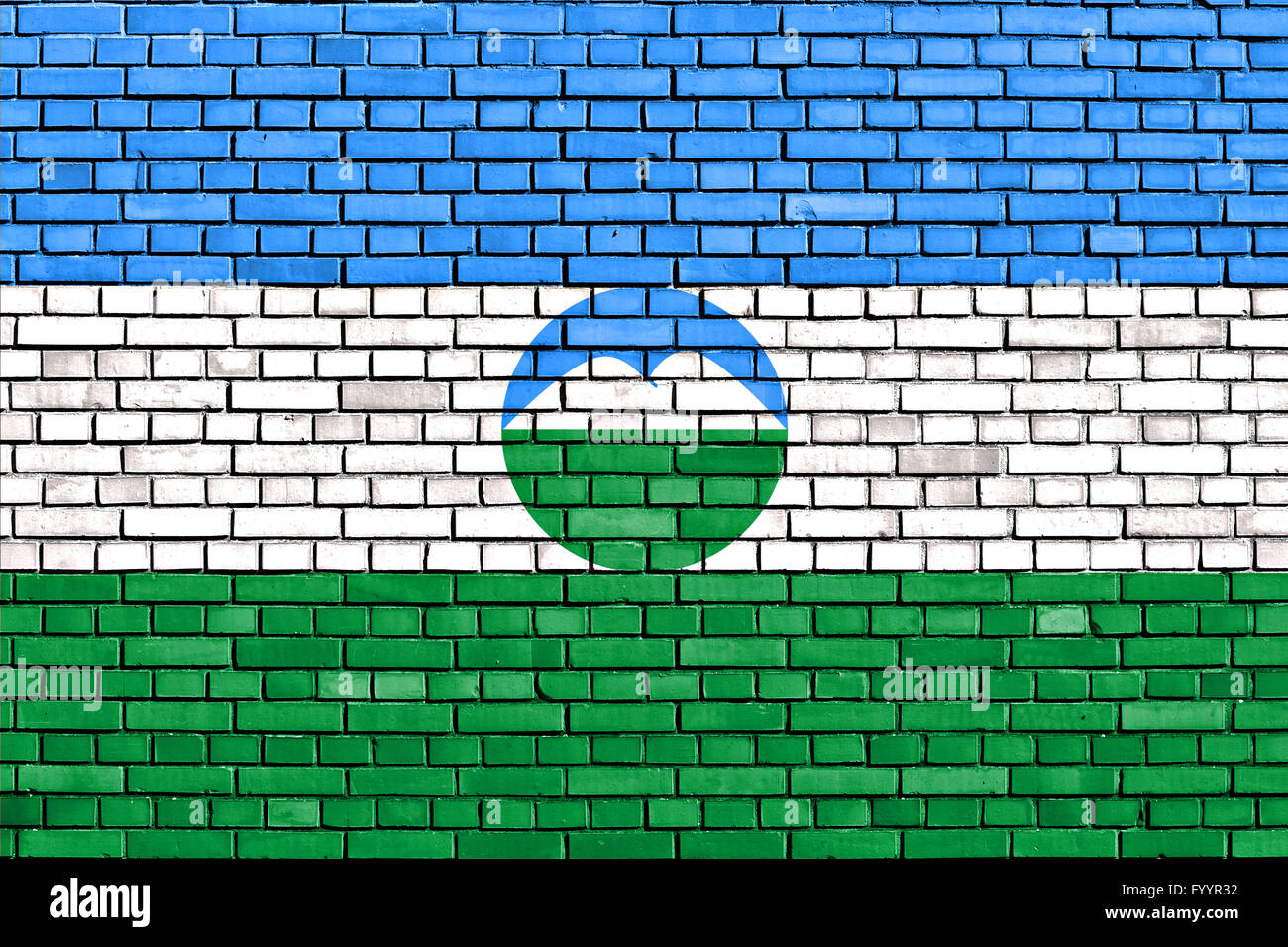Flag of kabardino balkar hi-res stock photography and images - Alamy