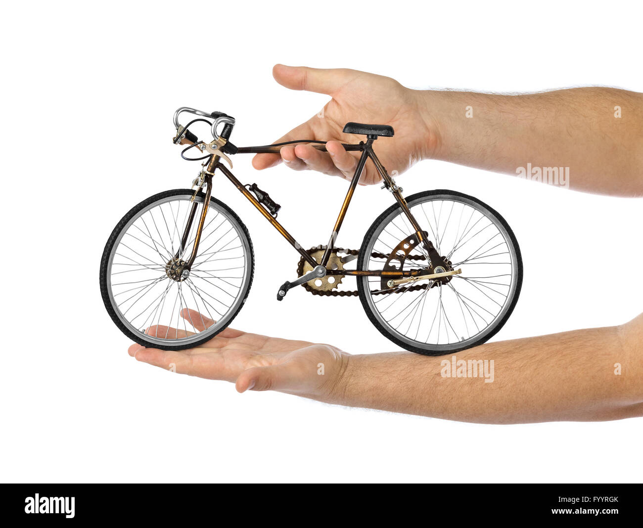 Classic cyclist Cut Out Stock Images & Pictures - Alamy
