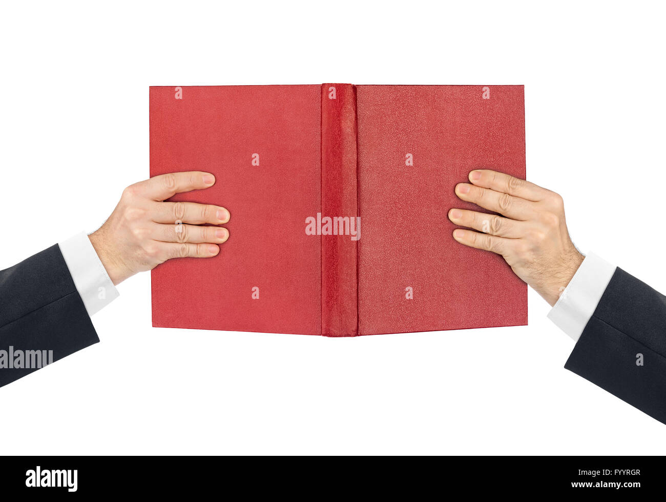 Hand open book bookstore Cut Out Stock Images & Pictures - Alamy