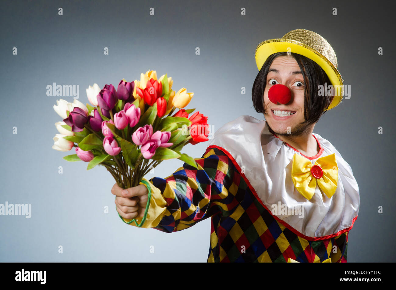 Clown bouquet flowers hi-res stock photography and images - Alamy