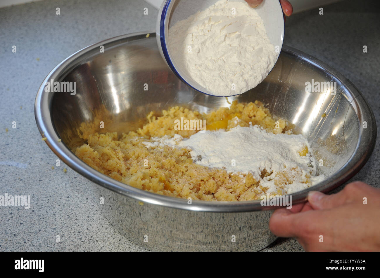 Cooking potato-maul bags Stock Photo - Alamy
