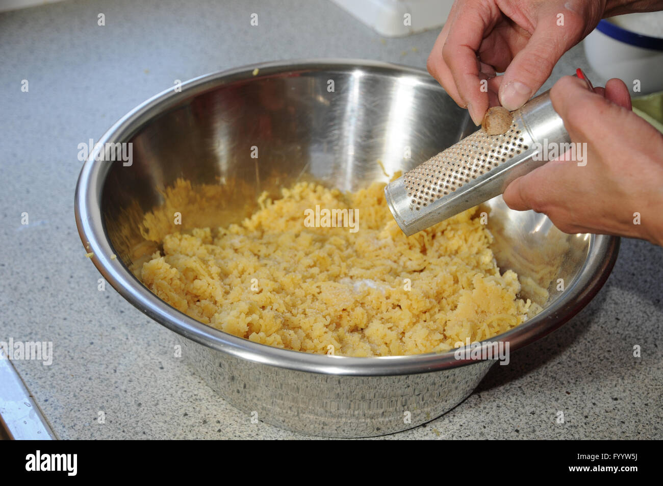 Cooking potato-maul bags Stock Photo - Alamy
