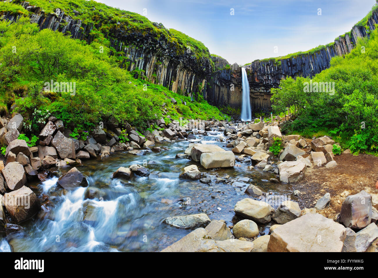 Skaftafell National Park of Iceland Stock Photo - Alamy
