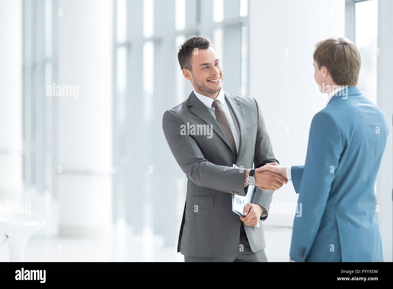 Partnership men hi-res stock photography and images - Alamy